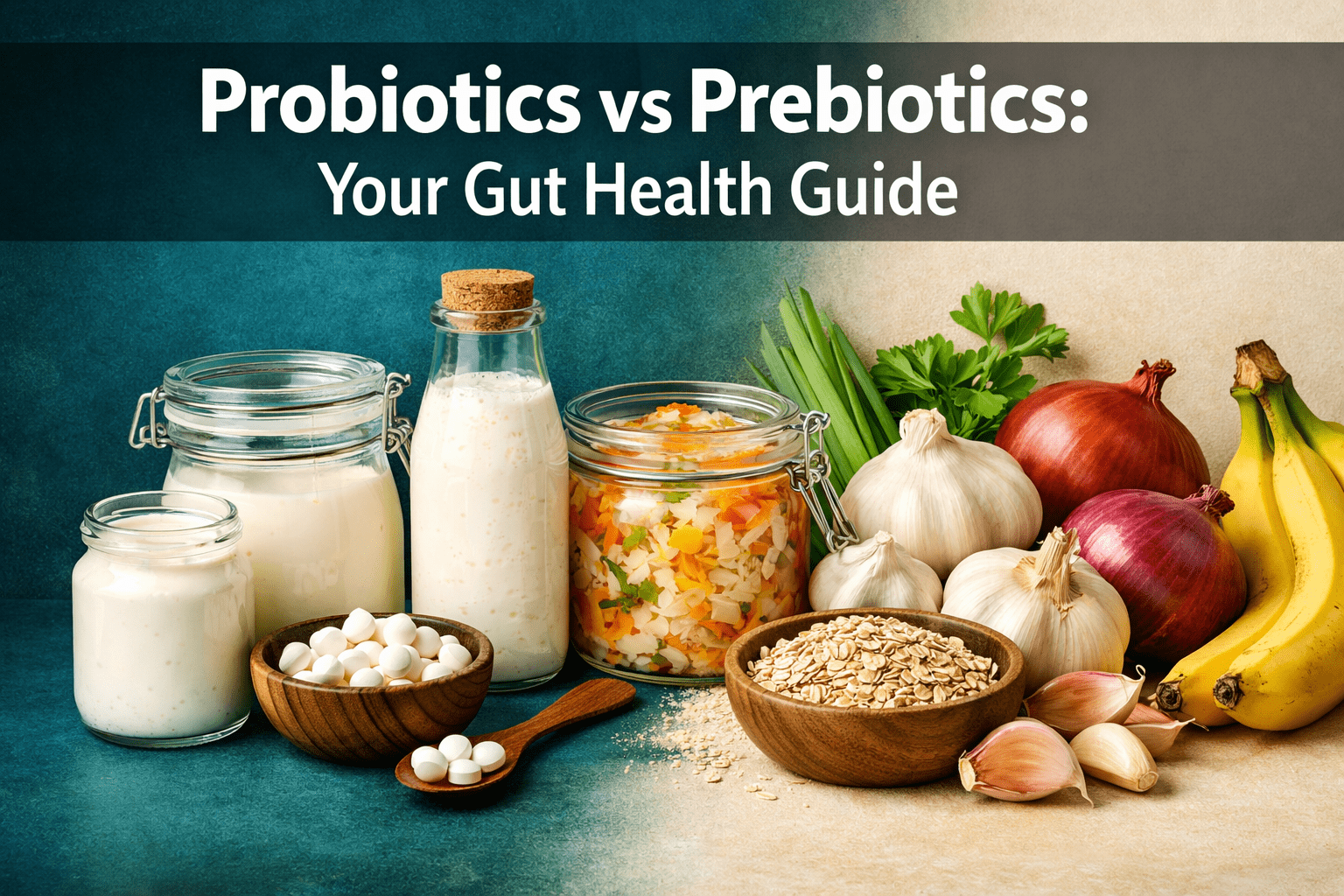 Probiotics Vs Prebiotics: Complete Gut Health Guide 2026